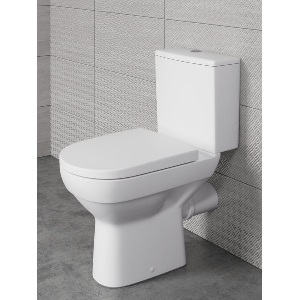 Cersanit Compact City New Clean on Coupled Toilet with Dual Flush and ...